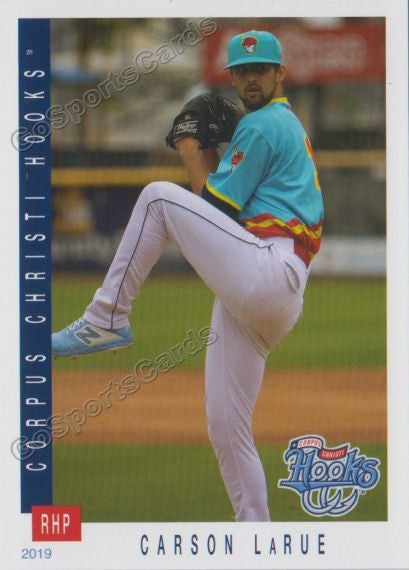2019 Corpus Christi Hooks Carson LaRue – Go Sports Cards 2019 Corpus Christi Hooks Carson LaRue – Go Sports Cards