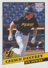 2021 West Virginia Power Carson McCurdy – Go Sports Cards