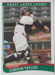 2021 Great Lakes Loons Carson Taylor – Go Sports Cards