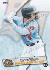 2023 Bowling Green Hot Rods Carson Williams – Go Sports Cards