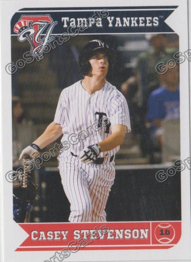 2013 Tampa Yankees Casey Stevenson – Go Sports Cards
