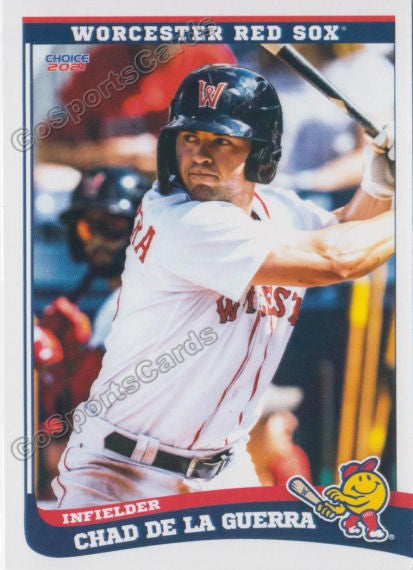 2021 Worcester Red Sox Chad De La Guerra – Go Sports Cards 2021 Worcester Red Sox Chad De La Guerra – Go Sports Cards