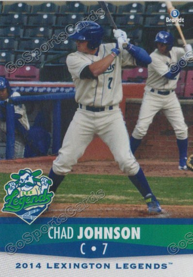 2014 Lexington Legends Chad Johnson – Go Sports Cards