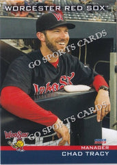 2023 Worcester Red Sox Chad Tracy #34 – Go Sports Cards