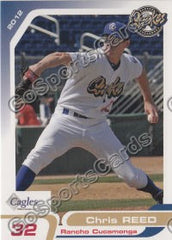 2012 Rancho Cucamonga Quakes Chris Reed – Go Sports Cards
