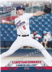 2022 Kannapolis Cannon Ballers Christian Edwards – Go Sports Cards