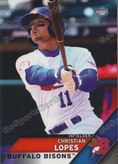 2017 Buffalo Bisons Christian Lopes – Go Sports Cards