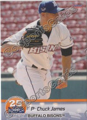 2012 Buffalo Bisons Chuck James – Go Sports Cards