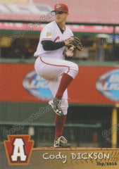 2016 Altoona Curve Cody Dickson – Go Sports Cards