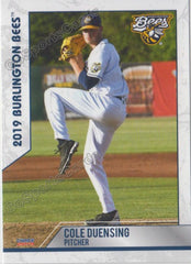 2019 Burlington Bees Cole Duensing – Go Sports Cards