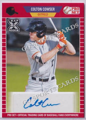 2021 Leaf Pro Set PS-CC1 Colton Cowser XRC Autograph – Go Sports Cards