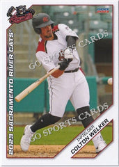 2023 Sacramento River Cats Colton Welker – Go Sports Cards