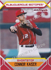 2023 Albuquerque Isotopes Connor Kaiser – Go Sports Cards
