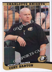 2022 Charlotte Knights Cory Barton – Go Sports Cards