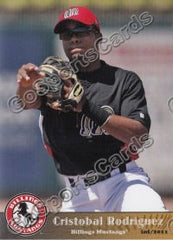 2011 Billings Mustangs Cristobal Rodriguez – Go Sports Cards