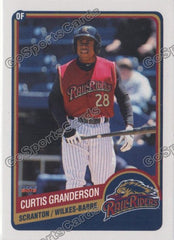 2013 Scranton Wilkes Barre RailRiders Curtis Granderson – Go Sports Cards