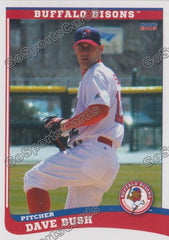 2013 Buffalo Bisons Dave Bush – Go Sports Cards