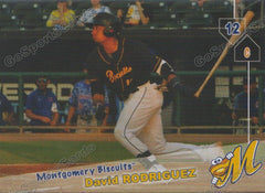 2019 Montgomery Biscuits David Rodriguez – Go Sports Cards