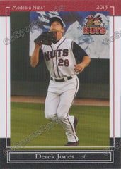 2014 Modesto Nuts Derek Jones – Go Sports Cards
