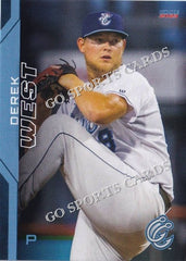 2023 Corpus Christi Hooks Derek West – Go Sports Cards