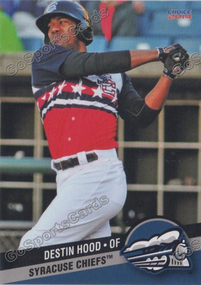 2014 Syracuse Chiefs Destin Hood – Go Sports Cards