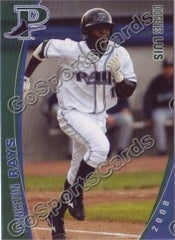 2008 Princeton Rays Diogenes Luis – Go Sports Cards