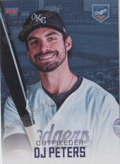 2021 Oklahoma City Dodgers DJ Peters – Go Sports Cards