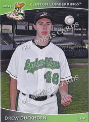 2023 Clinton LumberKings Update Drew Duckhorn – Go Sports Cards