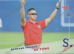 2019 Spokane Indians Ed Yong – Go Sports Cards