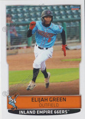 2021 Inland Empire 66ers Elijah Greene Green – Go Sports Cards