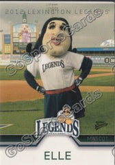 2012 Lexington Legends Elle Mascot – Go Sports Cards