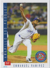 2019 Amarillo Sod Poodles Emmanuel Ramirez – Go Sports Cards