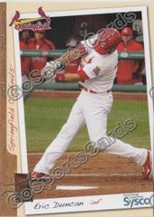 2011 Springfield Cardinals SGA Eric Duncan – Go Sports Cards