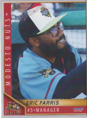 2021 Modesto Nuts Eric Farris – Go Sports Cards