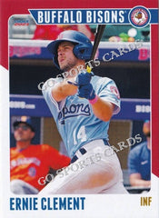 2023 Buffalo Bisons Ernie Clement – Go Sports Cards