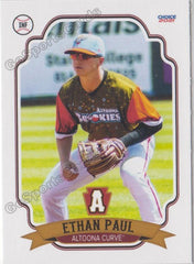 2021 Altoona Curve Ethan Paul – Go Sports Cards
