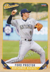 2021 Montgomery Biscuits Ford Proctor – Go Sports Cards