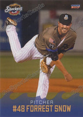 2017 Biloxi Shuckers Forrest Snow – Go Sports Cards
