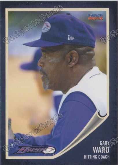 2014 Winston Salem Dash Gary Ward – Go Sports Cards