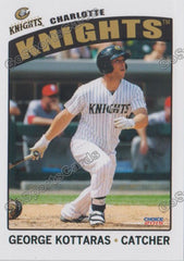 2015 Charlotte Knights George Kottaras – Go Sports Cards