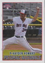 2019 Potomac Nationals Hayden Howard – Go Sports Cards