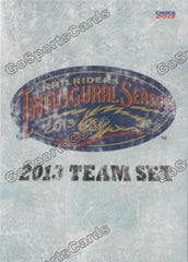 2013 Scranton Wilkes Barre RailRiders Header Checklist – Go Sports Cards