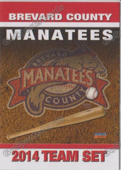 2014 Brevard County Manatees Header Checklist – Go Sports Cards