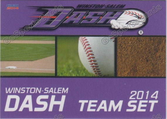 2014 Winston Salem Dash Checklist Header – Go Sports Cards