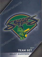 2017 Beloit Snappers Header Checklist – Go Sports Cards