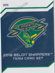 2018 Beloit Snappers Header Checklist – Go Sports Cards