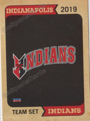 2019 Indianapolis Indians Header Checklist – Go Sports Cards