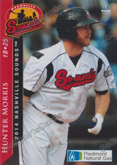 2014 Nashville Sounds Hunter Morris – Go Sports Cards
