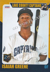 2023 Lake County Captains Isaiah Greene – Go Sports Cards