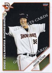 2021 Delmarva Shorebirds Update Jacob Teter – Go Sports Cards